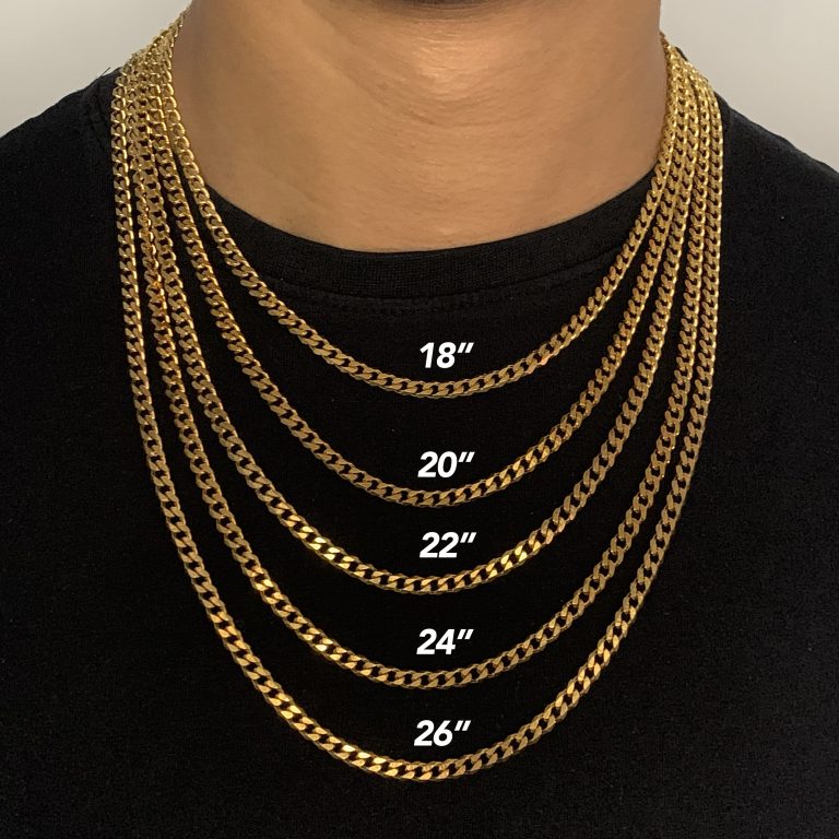 Chain Size Guide – Jewlz Express